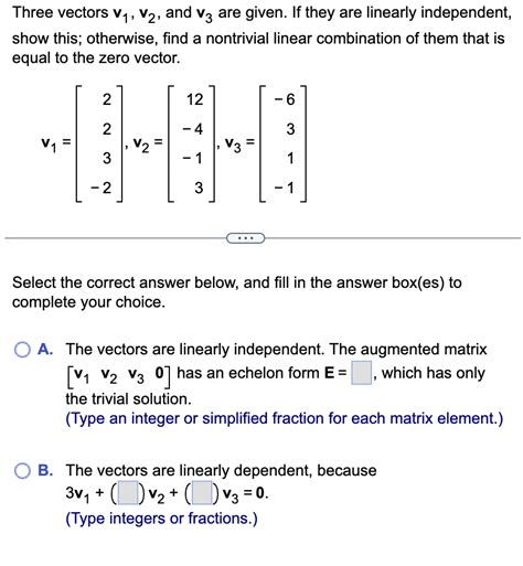 Answered Three Vectors V1 V2 And V3 Are Given Bartleby