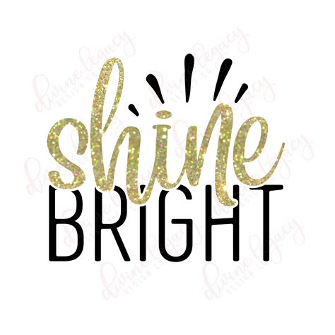 Shine Bright Svg Be The Light Inspirational Svg Motivational T Shirt