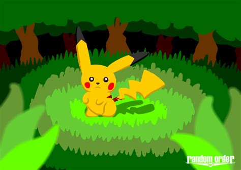 Wild Pikachu Encounter By Randomorder On Deviantart