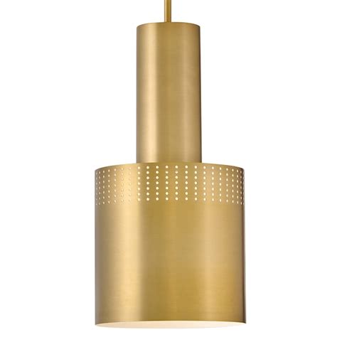 Lark Casey Lacquered Brass Moderncontemporary Cylinder Led Small