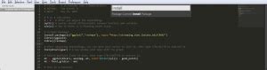 Using Sublime Text For R Data Etc