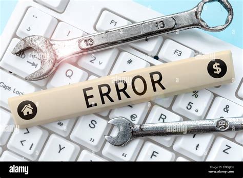 Text Sign Showing Error Internet Concept Failure Or In Deviation From Text Sign Showing Error Internet Concept Failure Or In Deviation From
