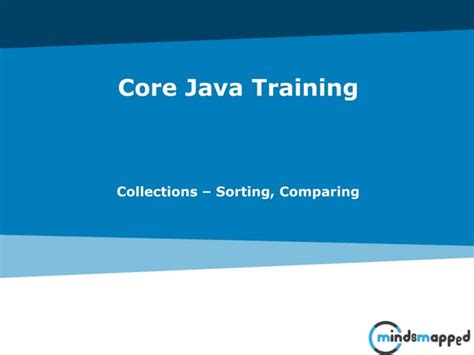 collections sorting comparing basics ppsx programming languages computing