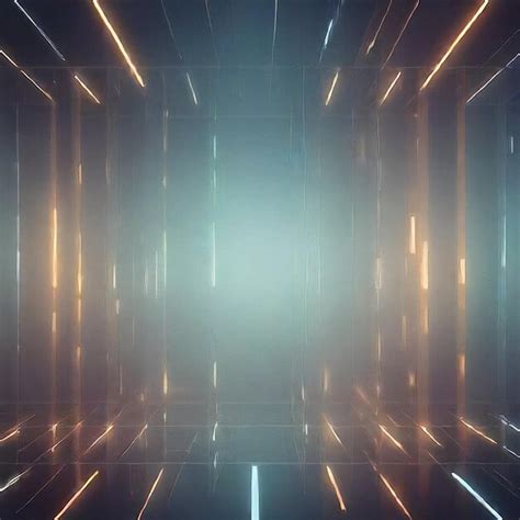 Abstract Light Rectangle Effect Ai Generated Premium Ai Generated Image