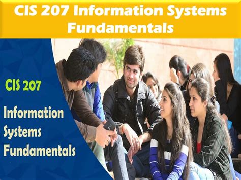 PPT CIS Information Systems Fundamentals PowerPoint Presentation ID