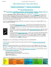 Operating Systems Three Easy Pieces Pdf Operating Systems Three Easy Pieces