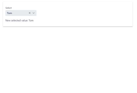 Dropdown Selection Is Not Cleared When Removing Value Set Using