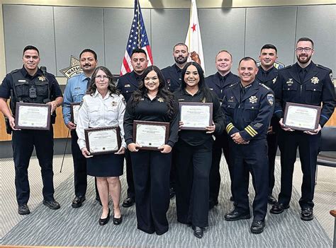 Watsonville Police Department Holds Awards Ceremony For Outstanding