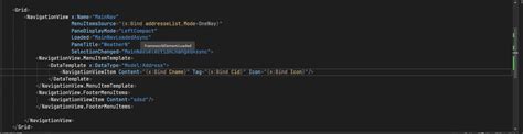 Navigationview Crashes After Adding Footermenuitems While Using