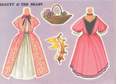 Vintage Paper Doll Fairy Tales Book Etsy