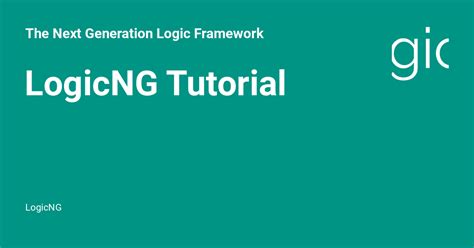 Logicng Tutorial The Next Generation Logic Framework