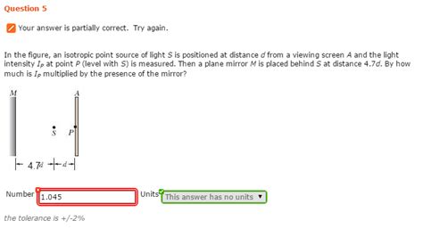 Solved Question 5in The Figure An Isotropic Point Source Of