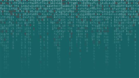 Binary Code Background Vector High Tech Matrix Background With Digits Vector Art At