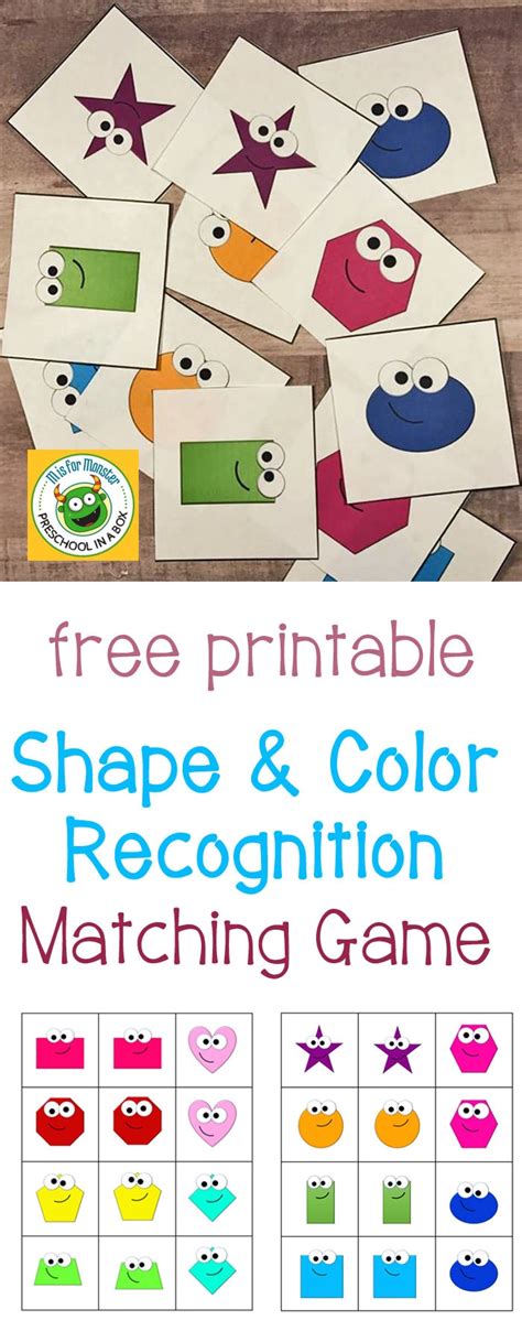 Matching Game Cards Printable