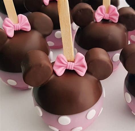 Minnie Mouse Candy Apples 5 Each