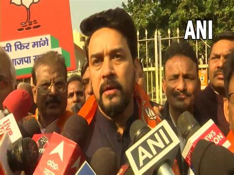 Up Polls Anurag Thakur Slams Jayant Chaudhary For Not Voting