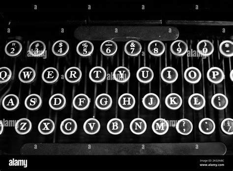 Typewriter Keys Numbers