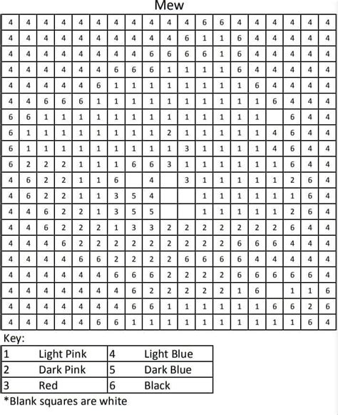 Pixel Art Color By Number Coloringbynumbercom