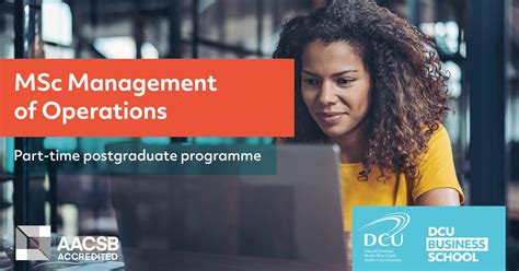 Dcu Business School On Linkedin Msc In Management Of Operations