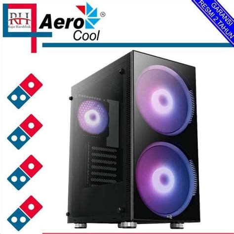 Jual Aerocool Python Argb Mid Tower Gaming Case Include 2x 200mm Argb Fan Di Seller Raja