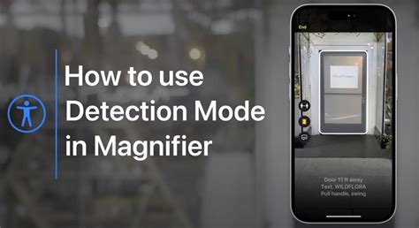 Use Detection Mode In IPhone IPad Magnifier With LiDAR VIDEO IPhone In Canada