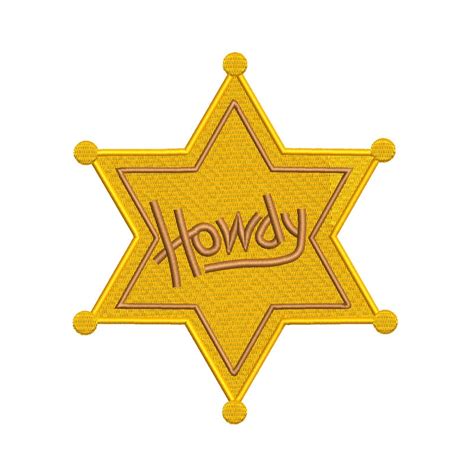 Toy Story Woody Sheriff Badge Etsy