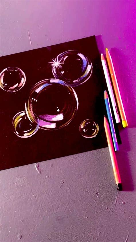 How To Draw Bubbles 🧼 In 2022 Bubble Drawing Easy Doodle Art Hand