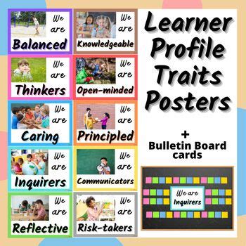 IB PYP Learner Profile Posters We Are By Divierteduca TPT