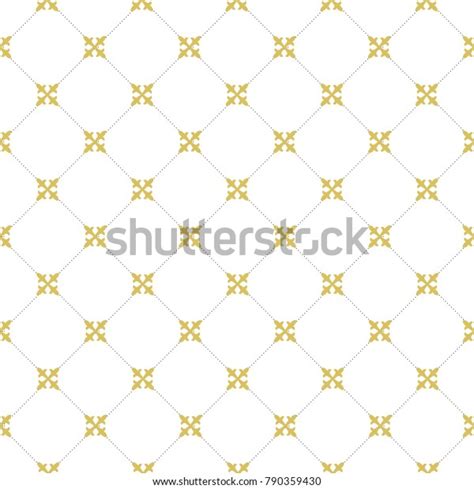 Vector Grid Seamless Pattern Gold Background Stock Vector Royalty Free 790359430 Shutterstock
