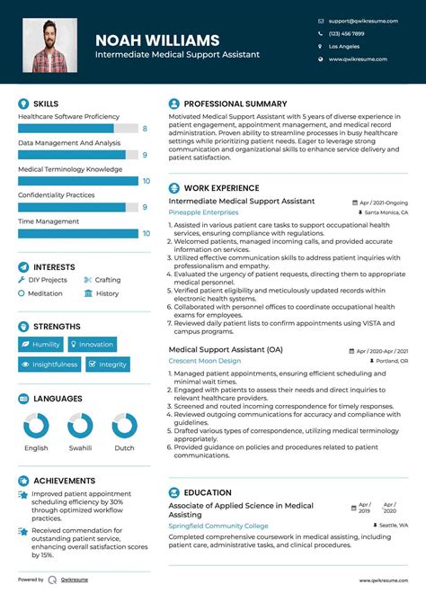 10 Medical Support Assistant Resume Samples And Templates For 2025