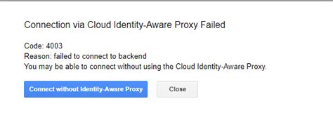 Google Cloud Platform Unable To Open Ssh Of Vm Instance On GCP Cannot Connect To Backend