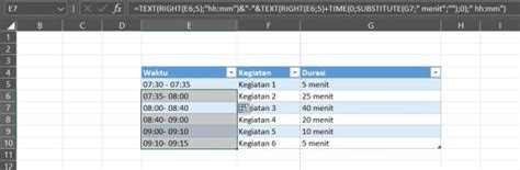 Membuat Rundown Acara Otomatis Dengan Fungsi Excel Kukuh Utamas Blog