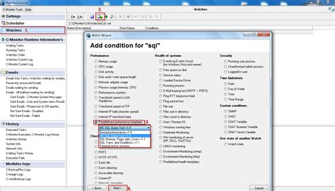 Customer Monitor Ms Sql Performance By General Parameters