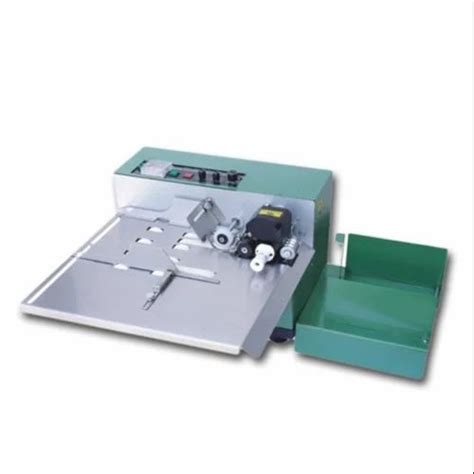 kopack ss dry ink batch coder machine pouches and cartons model di
