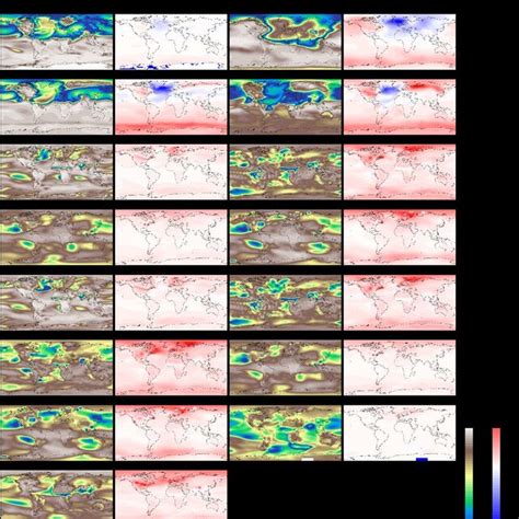 Spatial Correlation Of Co2 Concentration And Surface Air Temperature Download Scientific