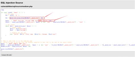 Dvwa Sql注入（low High）dvwa Sql注入低中高代码分析 Csdn博客