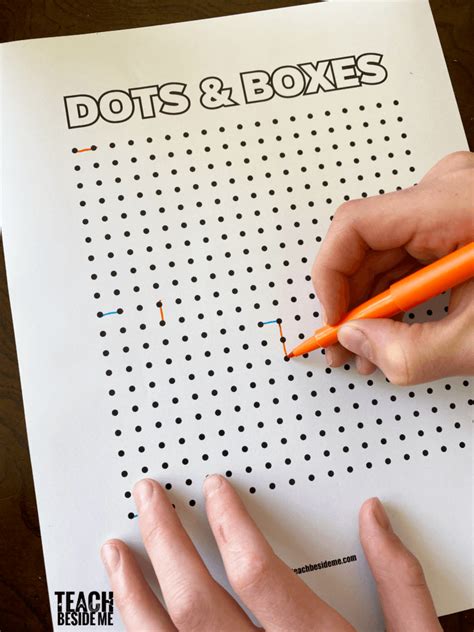 Dots And Boxes Game How To Play Teach Beside Me