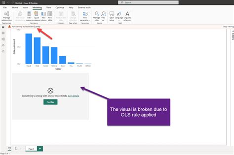 how to set up object level security directly in power bi desktop data