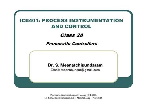 Pneumatic Control System And Its Components Pptx Automotive