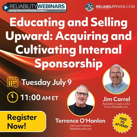 How To Get Your Reliability Program Approved Reliabilityweb Posted On