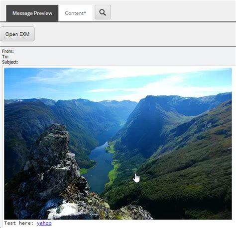 Does Sitecores Exm Render The Email Body Content As Html Sitecore