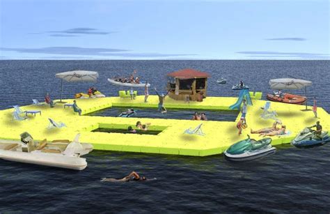 New Arrival Floating Platform Modular Pontoon Floats Floating Configuration System Floating