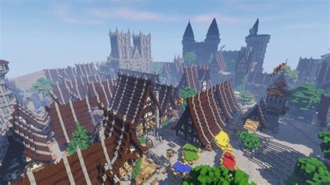 Epic Medieval City Minecraft Building Inc
