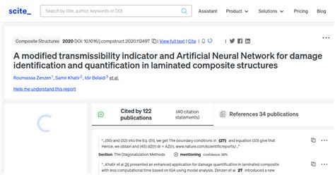 A Modified Transmissibility Indicator And Artificial Neural Network For