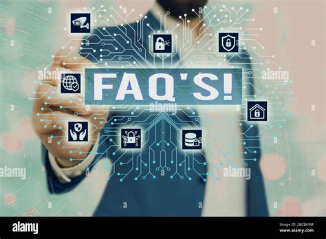 Handwriting Text Faq Conceptual Photo A List Of Questions And Answers Relating To A Particular