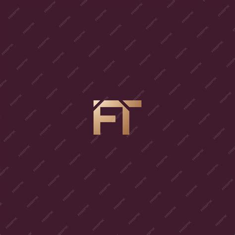 Premium Vector Ft Logo Design Vector Image