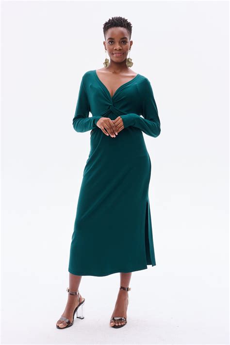 Sukienka Casy Butelkowa Zieleń Sklep Internetowy Blue Shadow