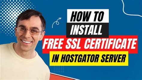 How To Install Free Ssl Certificate In Hostgator Server Hostgator Free Ssl Webliance Blog