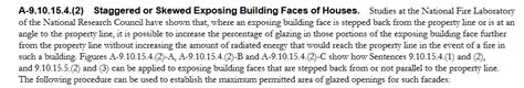 Exposing Building Face The Building Code Forum