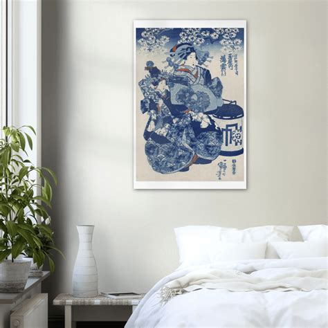 Tamaya Uchi Usugumo Utagawa Kuniyoshi Premium Matte Paper Poster Kaito Japan Design